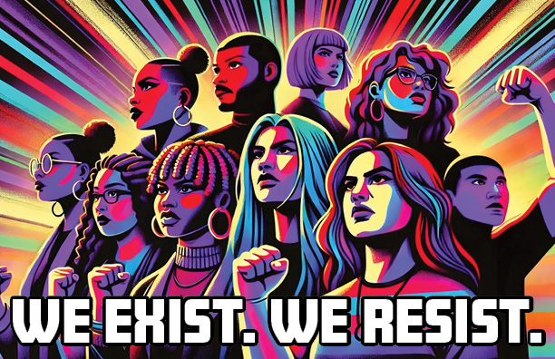 We Exist. We Resist. (Postcard Packs) - The Roar